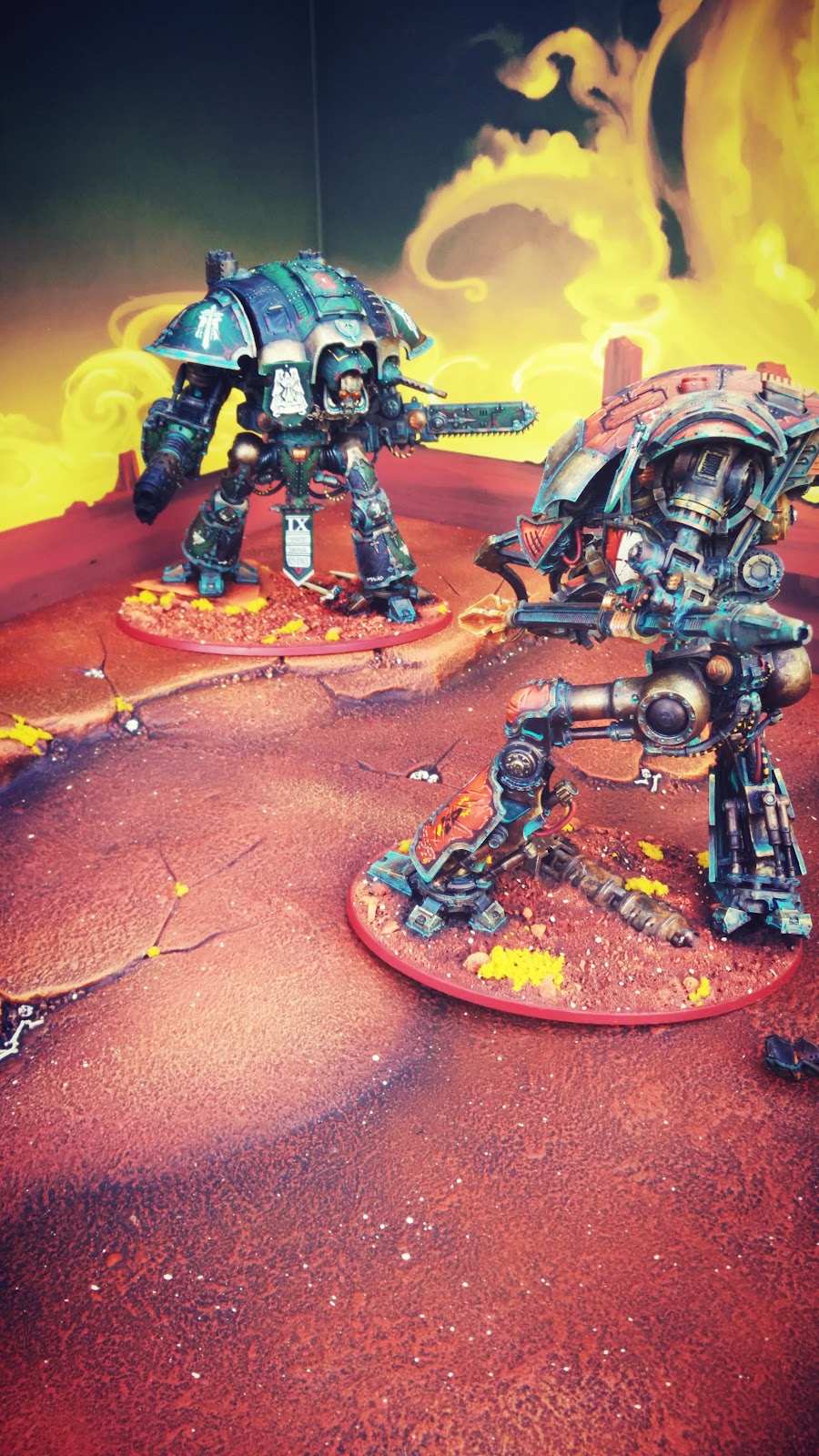 Confessions of a 40k addict: Flufftastic - The fall of the House of Corvus