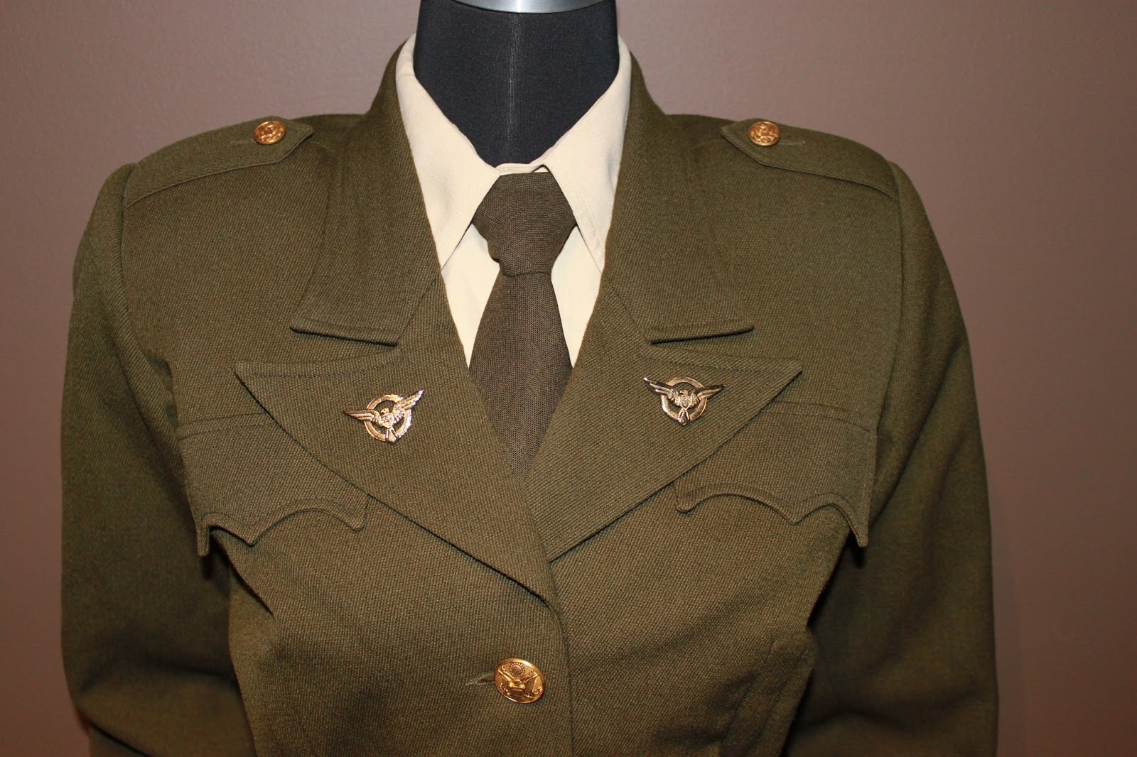 Captain America Costumes Blog: Peggy Carter Hero SSR Military Uniform