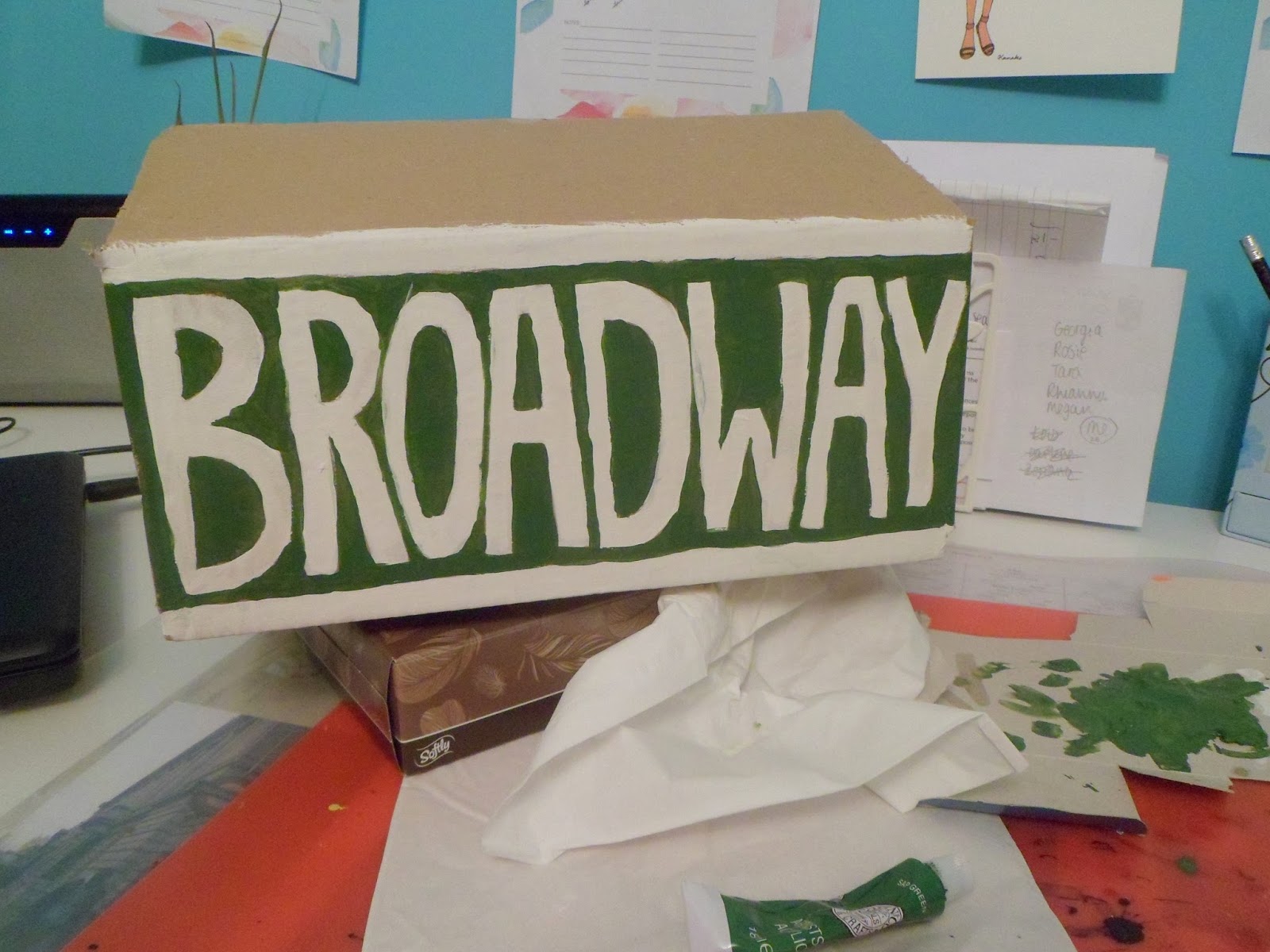 Beauty by a Geek: Broadway Themed Gift Basket
