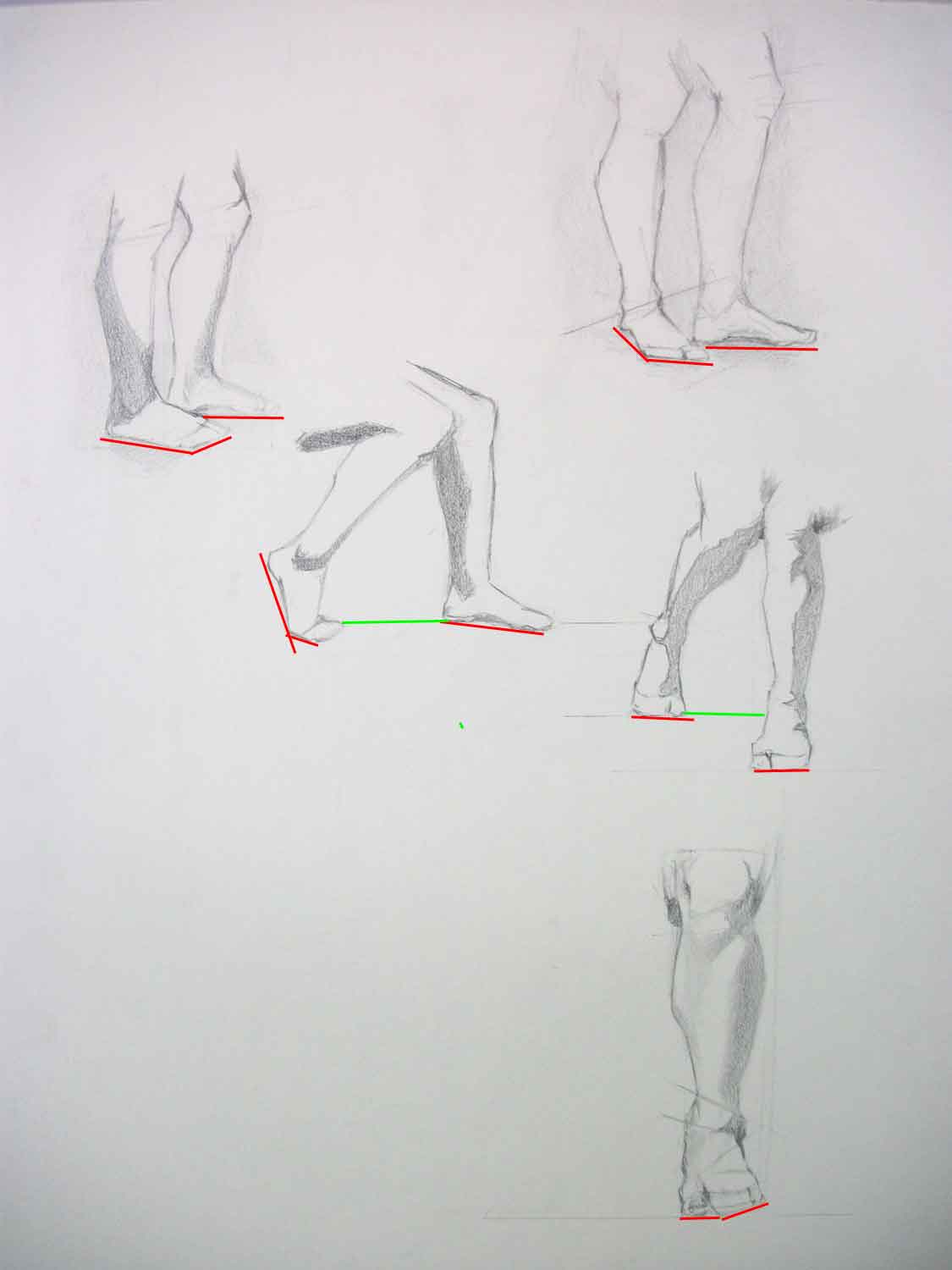 Standing Figure Sketches