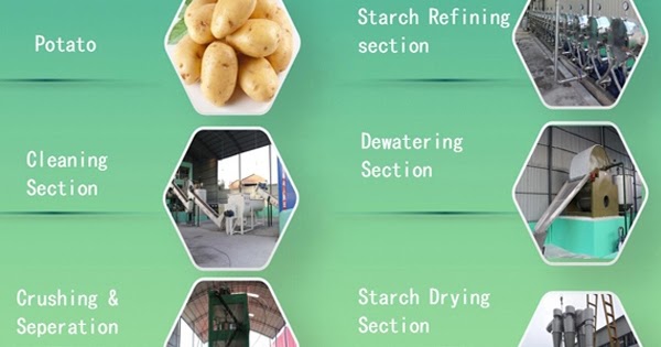 Potato starch manufacturing process