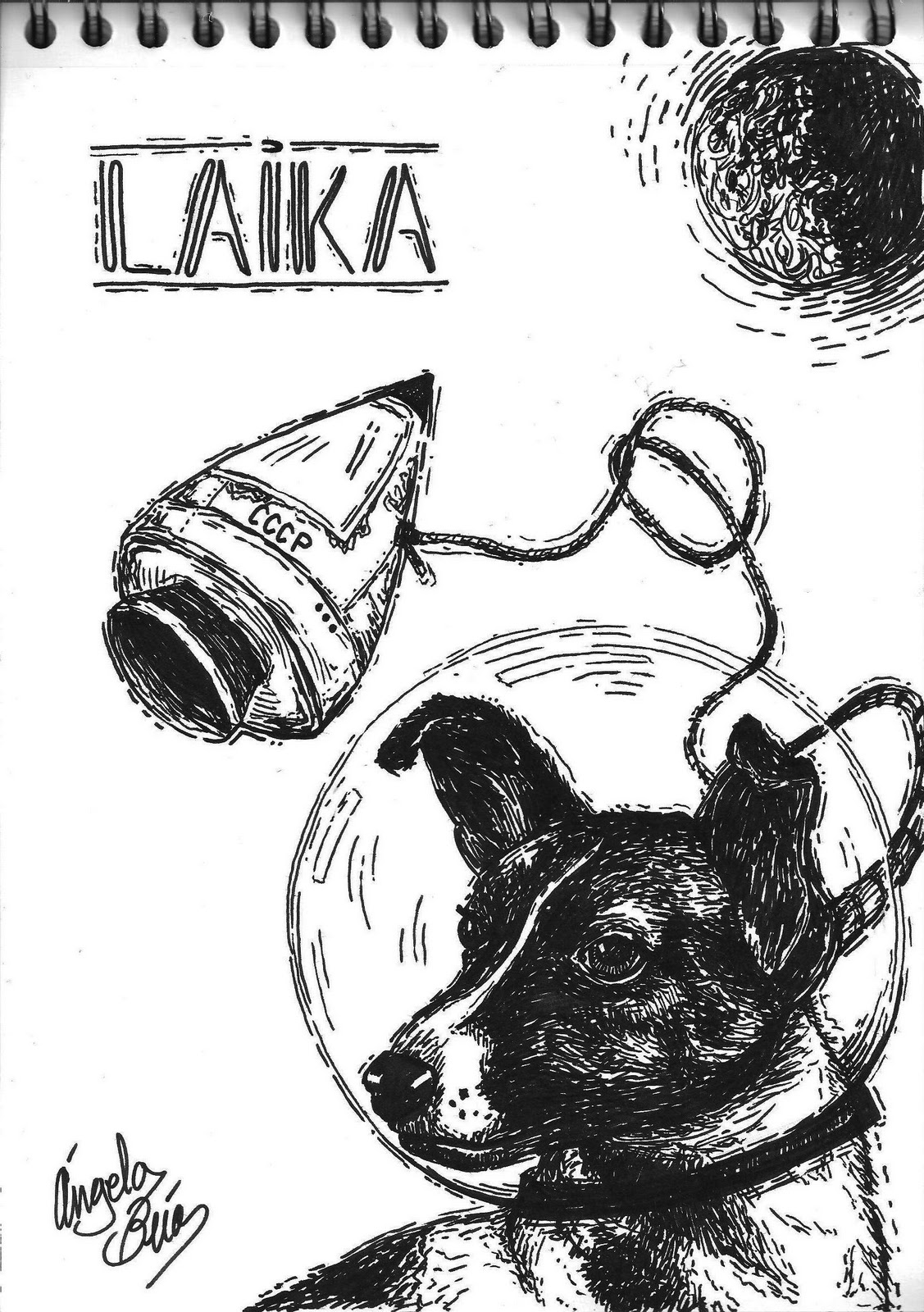 qué hace una chica como tú en un sitio como este?: Laika