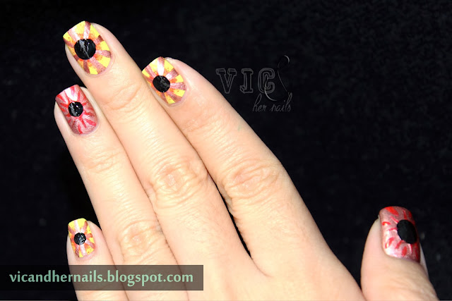 Vic and Her Nails: November N.A.I.L. - Theme 1: Solar Eclipse