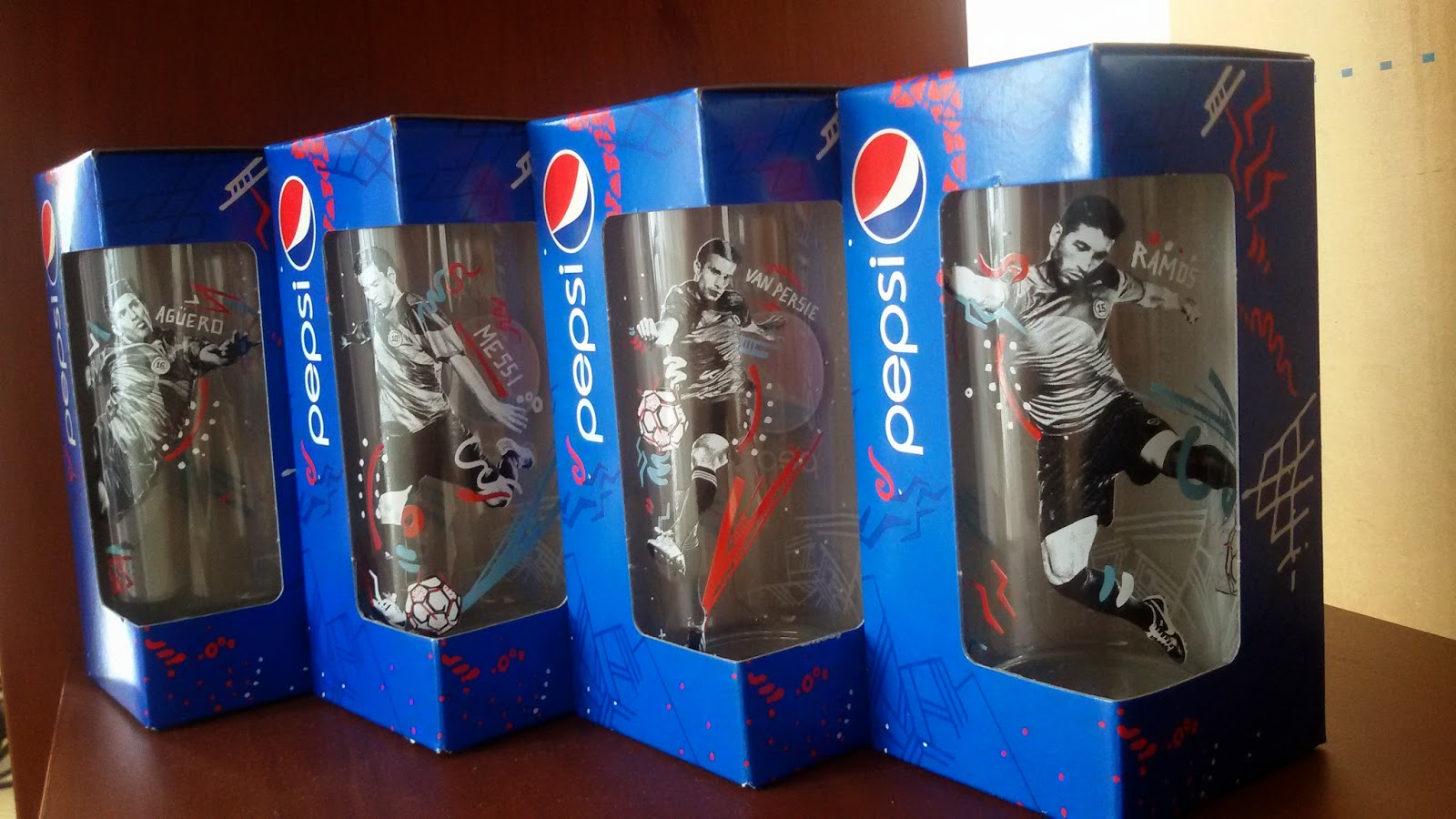 Coleccionistas de Futbol: Vasos Pepsi Fútbol