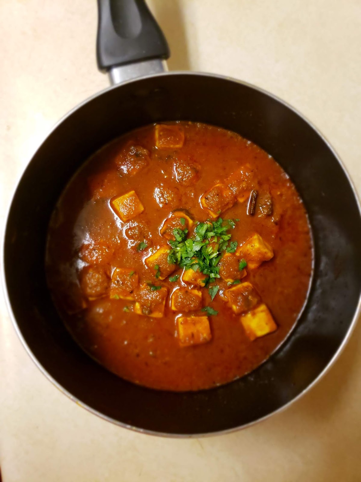 Dhaba style paneer masala - Rhea Moorthy Novels