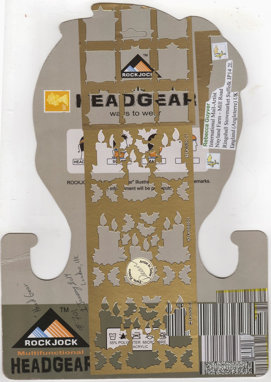 The Postal Ledger: a trio from the Artist in Seine