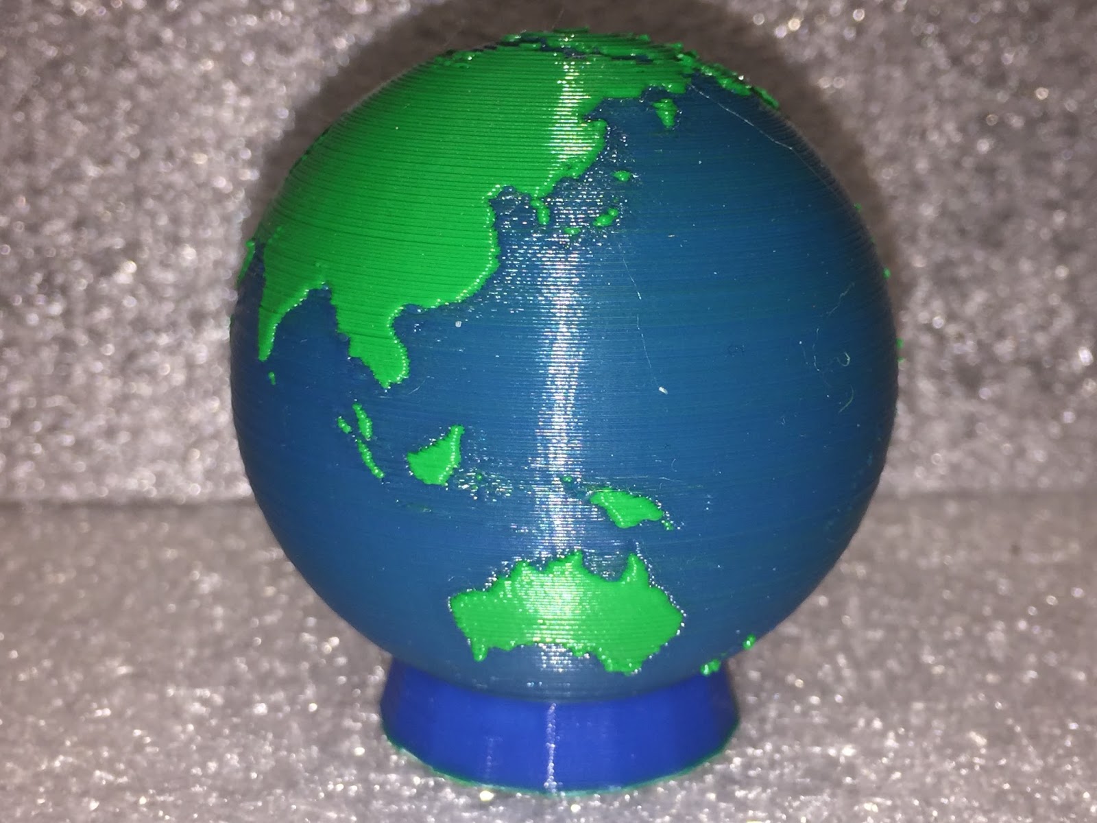 Eric Prints: Earth (3D Printed)