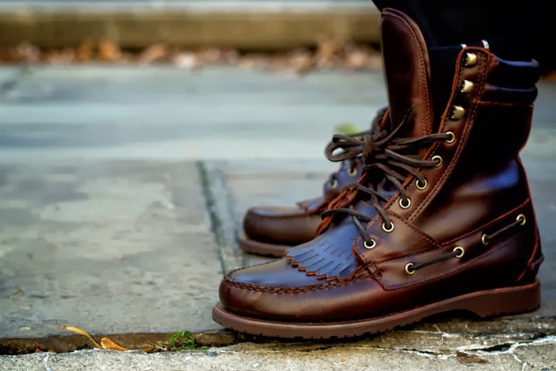 F.S.: Ronnie Fieg for Sebago Kings Point Boot