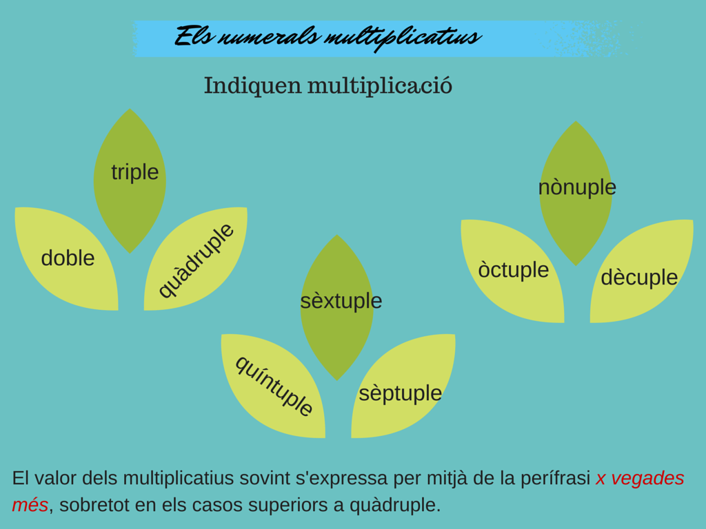 Classe de català: Els numerals