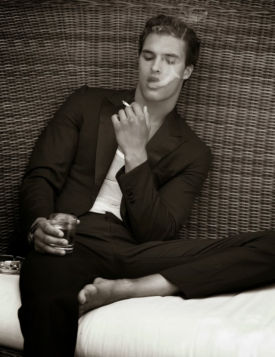 Mężczyzna: Matthew Terry i Malgosia Bela dla Lui Magazine