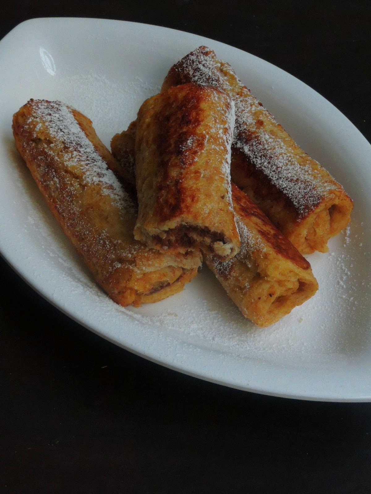 Brown Bread & Nutella French Toast Rolls | Cook N Click