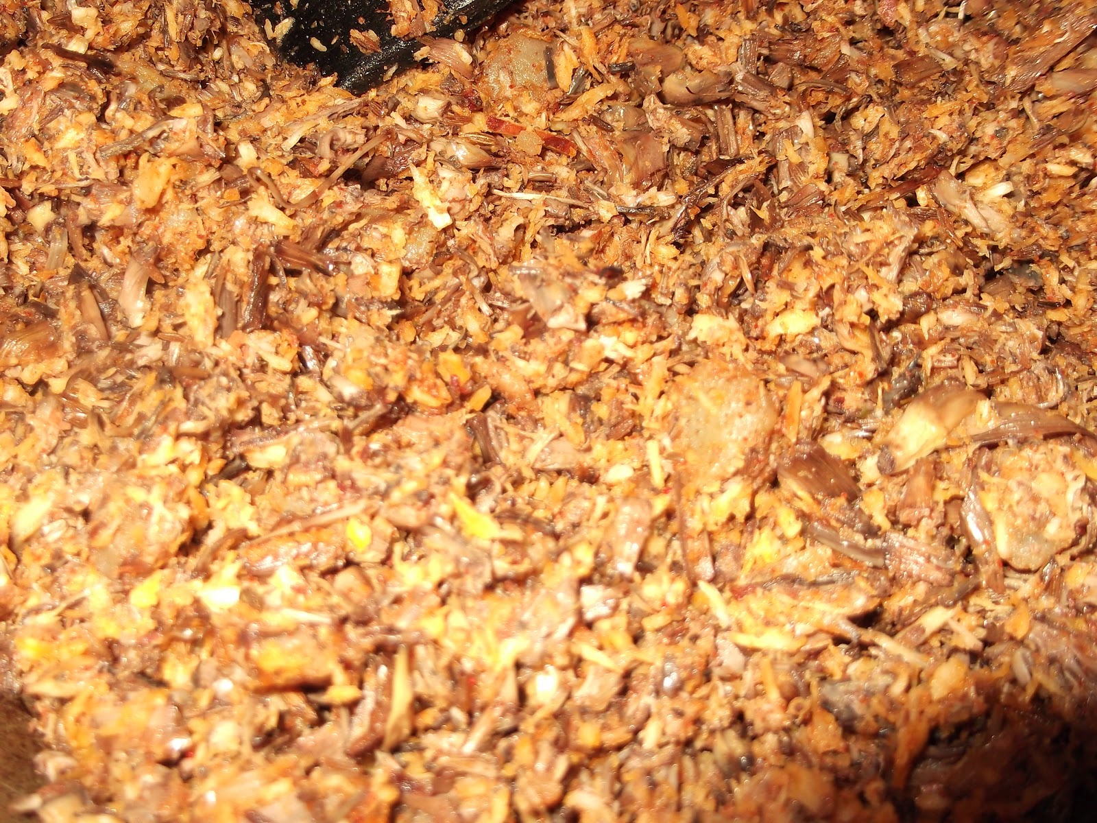 Sri's kitchen: Banana Flower curry (or) Arati puvvu kura - 1