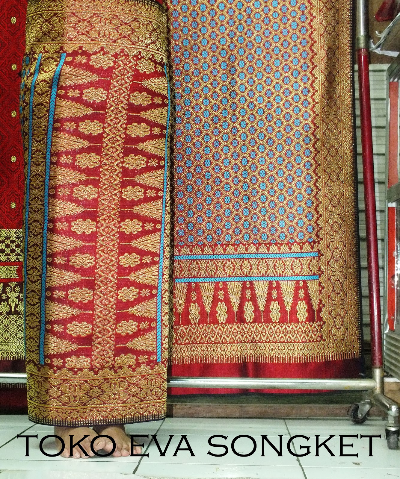 Jual Songket Palembang, Ulos Batak & kain tenun Indonesia