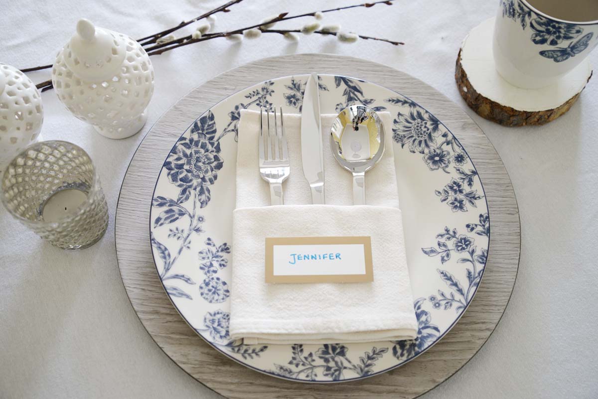 Spring Updates and Easy Table Setting Ideas - Rambling Renovators