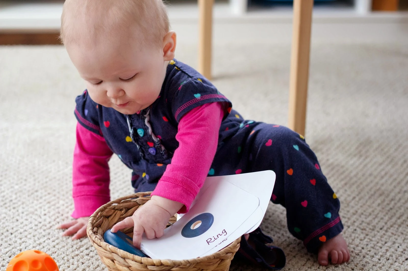 Printable Baby Language Book and Treasure Basket