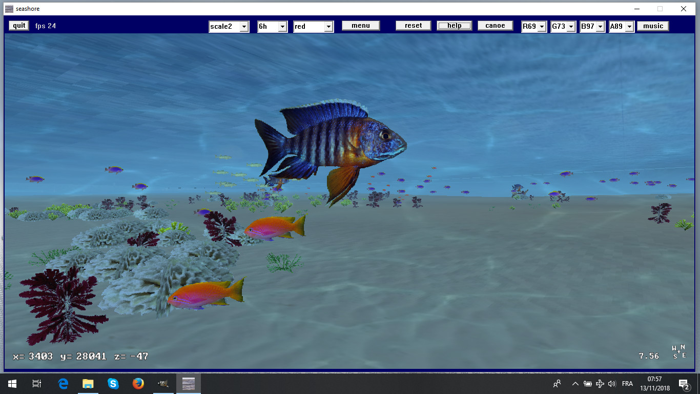 chung's blogspot: seashore_chung 3D island ocean seashore sandbox game