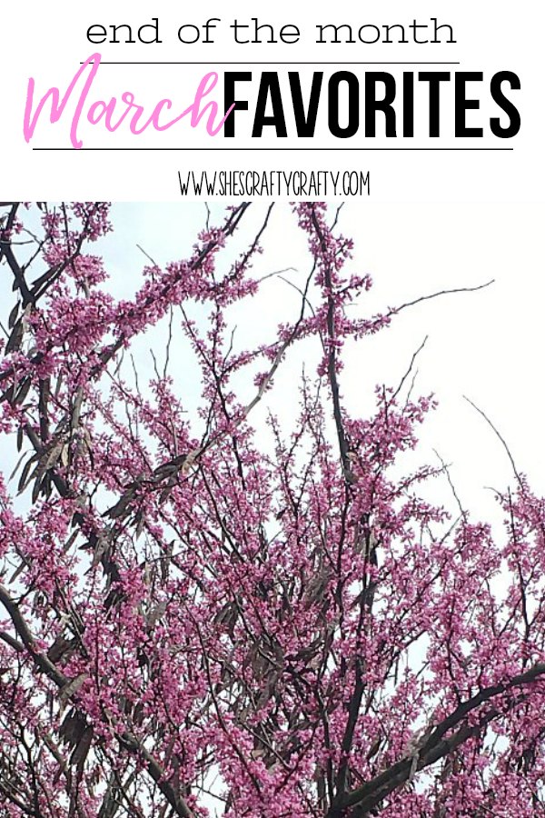 She's Crafty: End of the month - March Favorites