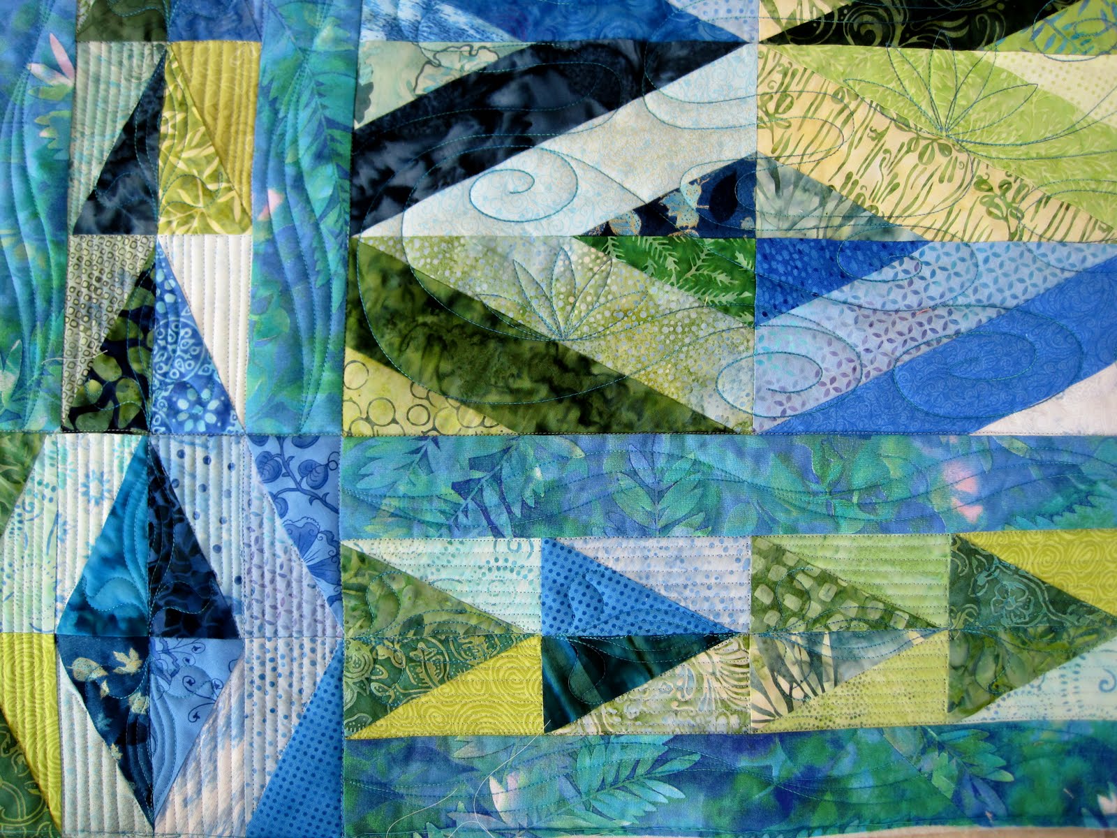Finely Finished Quilts: Schley's Diamond Dust
