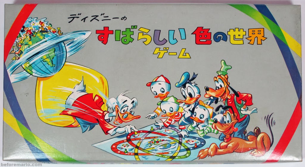 beforemario: Nintendo board games - part 2 - Disney (early 1960s)