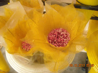 Kg Lonek: Kraftangan Bunga Daun Getah