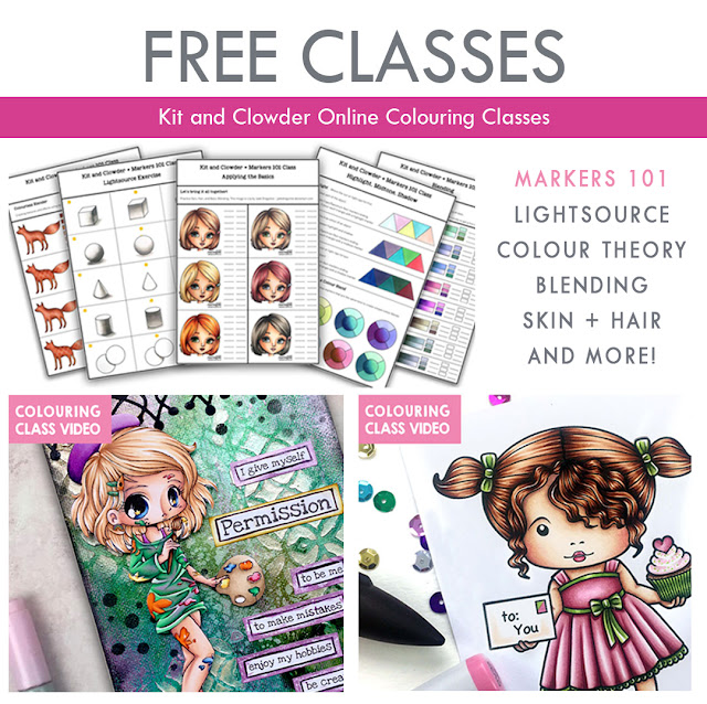 Kit and Clowder Online Colouring Classes