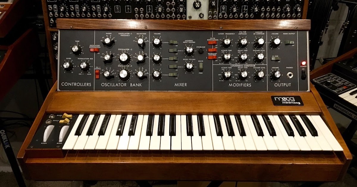 MATRIXSYNTH: Moog Minimoog Synthesizer - SERVICED and RESTORED