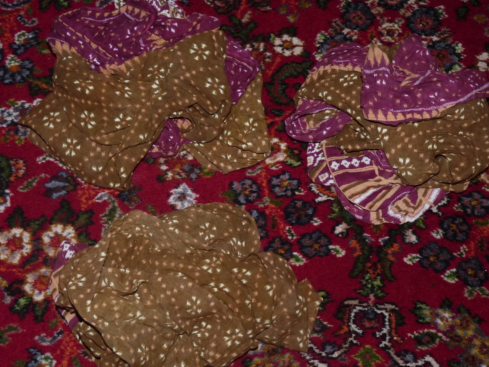 Chitravali: Home Made Foot Mat