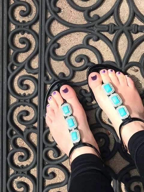Jeweled Sandals