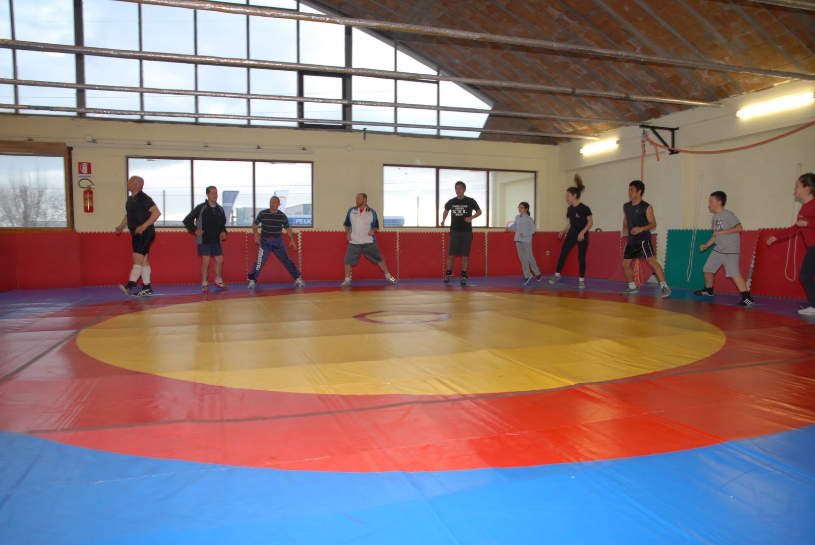 Nuova palestra di Lotta Olimpica a Livorno: Alcune foto scattate il 29. ...