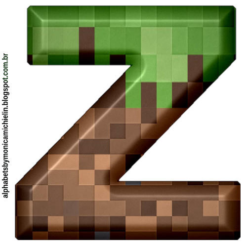 M. Michielin Alphabets: MINECRAFT ALPHABET LETTER PNG , ALFABETO ...