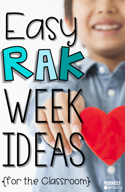 We are Ready for RAK Week! | Primarily Speaking