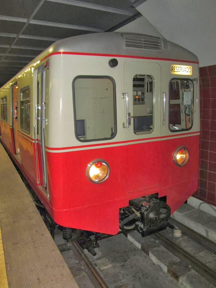 Os Caminhos de Ferro: Metro de Lisboa - passeio nas ML7 (04/01/2014)