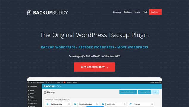 How to Backup your WordPress Blog | Webslesson
