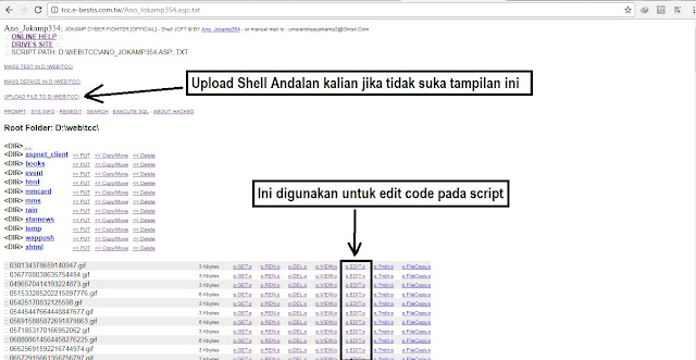 Cara Deface Website Menggunakan Teknik Webdav Hmei7 Shell Maker Lengkap - JOKAMP CYBER FIGHTER ...