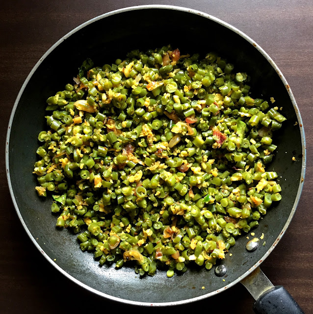 Indulge...: Beans Thoran | Kerala style French Beans Thoran | Green ...