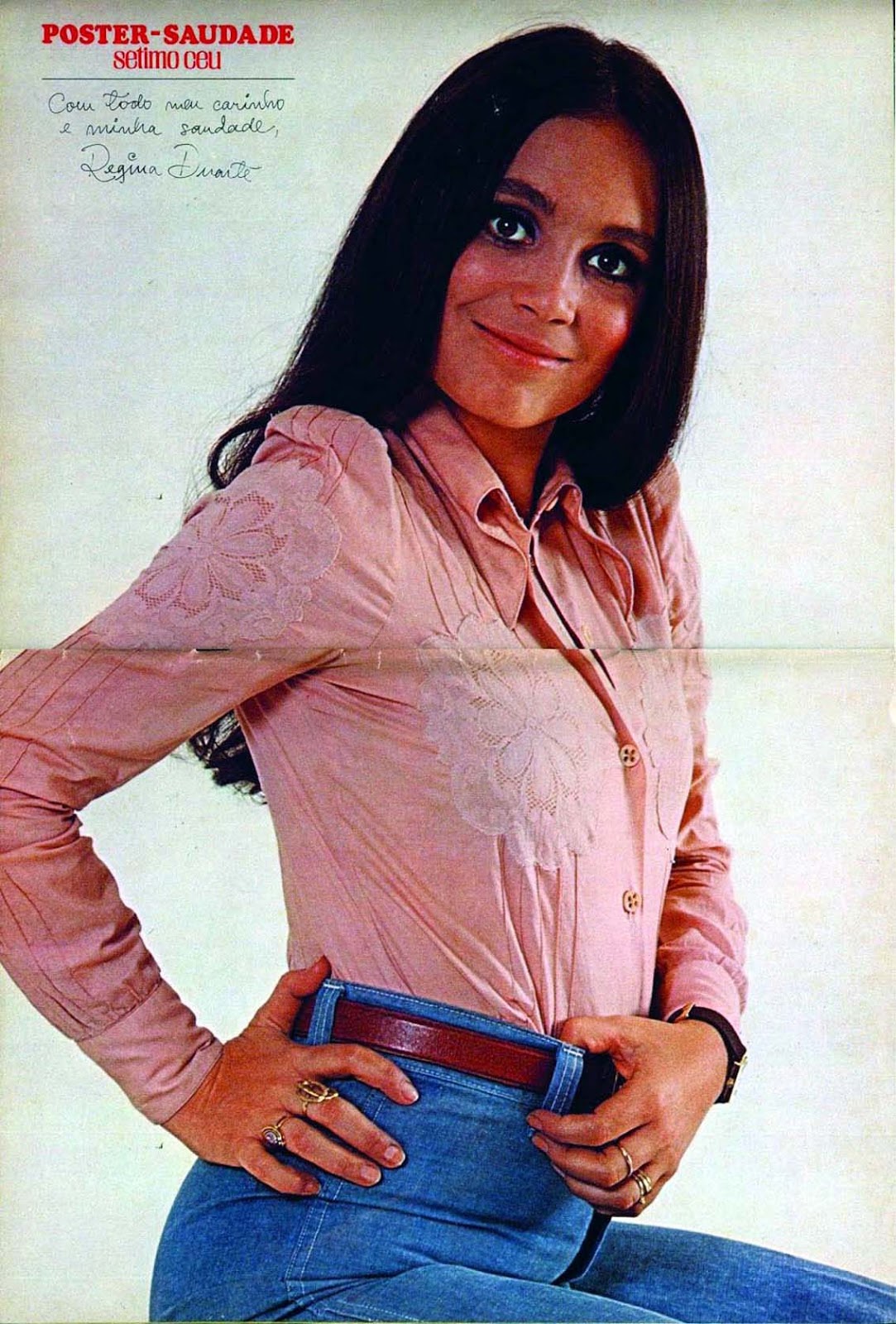 REGINA DUARTE (NAMORADINHA DO BRASIL): POSTER - SAUDADE DE REGINA ...