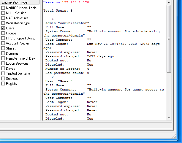 Kali linux - Deep Scanning - Hướng dẫn sử dụng SuperScan để scan Netbios