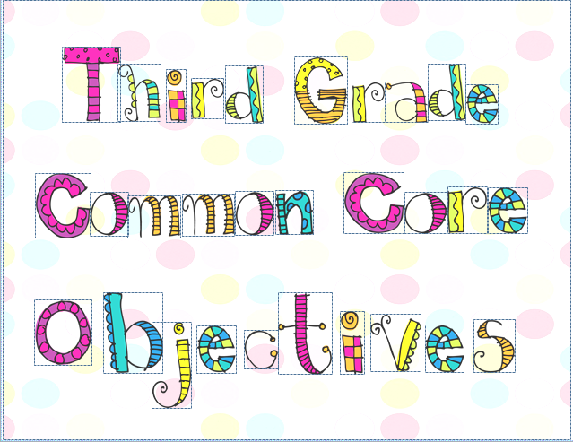 Third Grade Thinkers: Third Grade Objective Posters for all Content Areas!