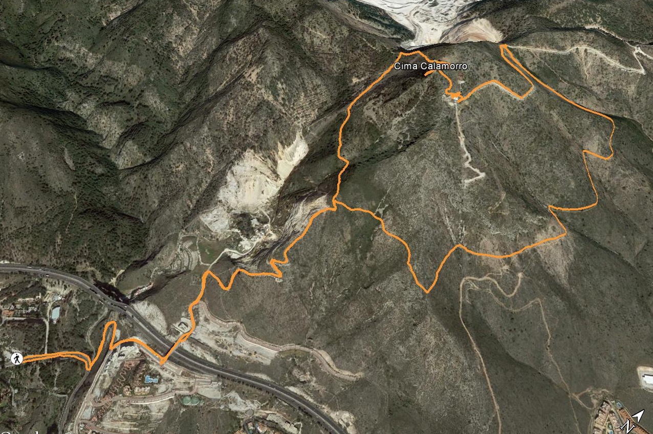 Wikiloc | Ruta Circular Calamorro R-2 y R-1 (Benalmadena, Málaga) (14 ...
