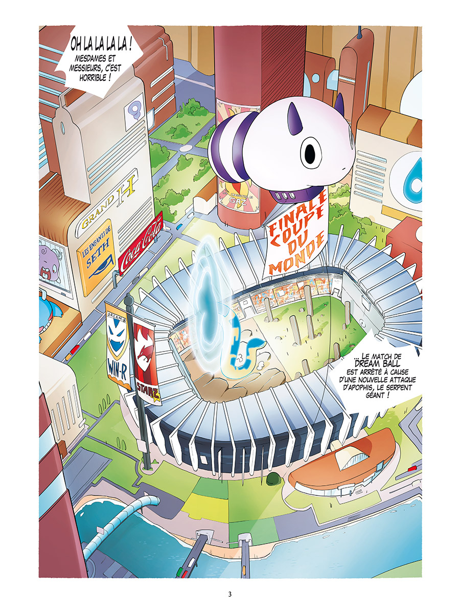 SUPER CACA, T.2 DREAM BALL/ DAVY MOURIER ET ILLUSTRE PAR STAN SILAS