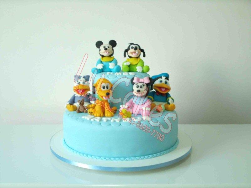Lu Cakes - Bolos Artísticos: Bolo Baby Disney