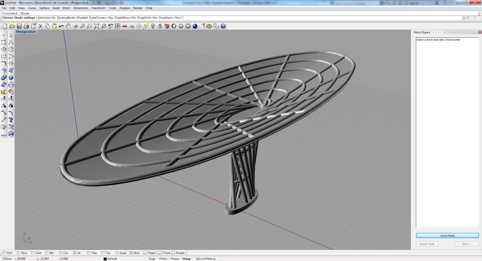 Building Performance Optimization: Printing 3D Model from Revit