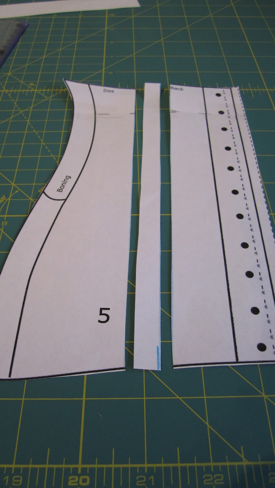 A Few Threads Loose: Ooh la la Pin Up Sew-Along... Grading Your Pattern Up Or Down.