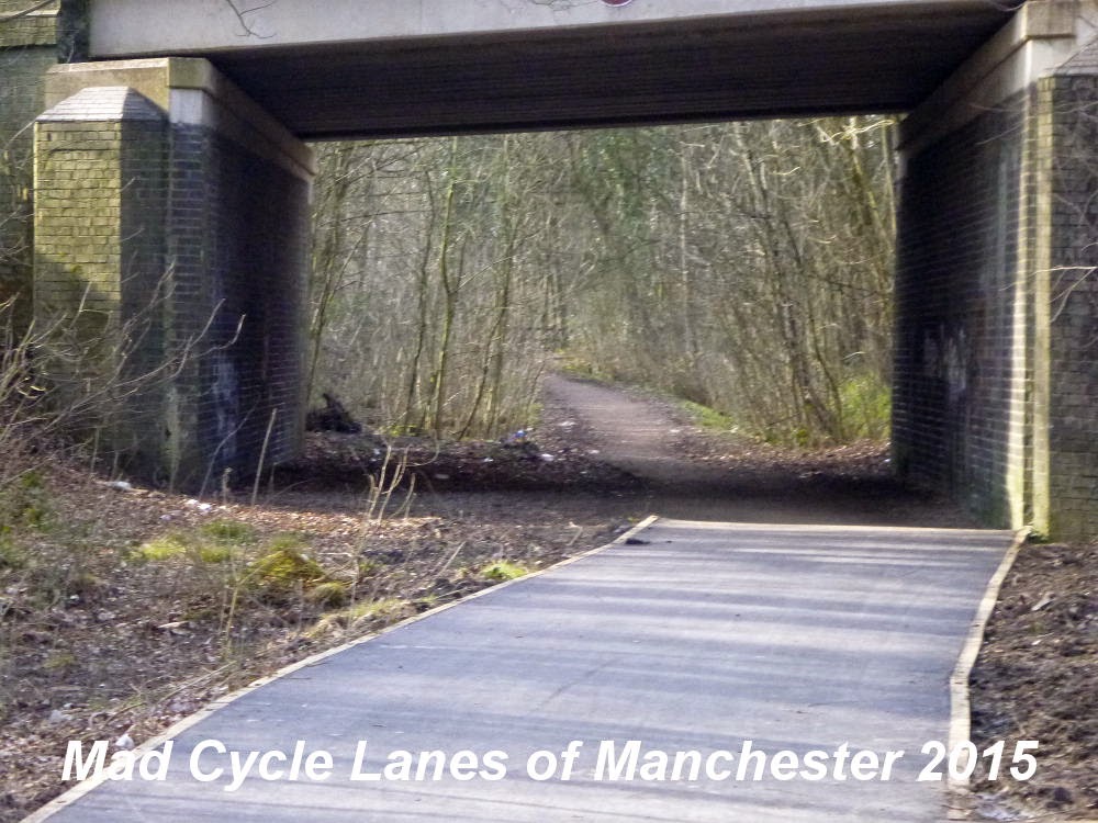 Mad Cycle Lanes of Manchester: Tyldesley Loopline 1 - Monton to Roe ...