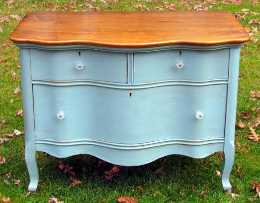 Wildwood Creek: Turquoise Princess Dresser