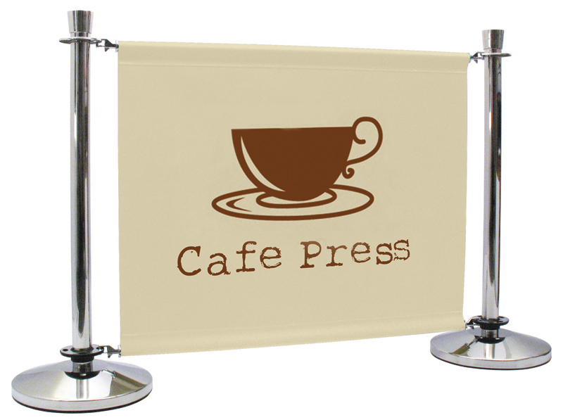 Cafe Barriers for restaurants and coffee shops can be used at trade ...