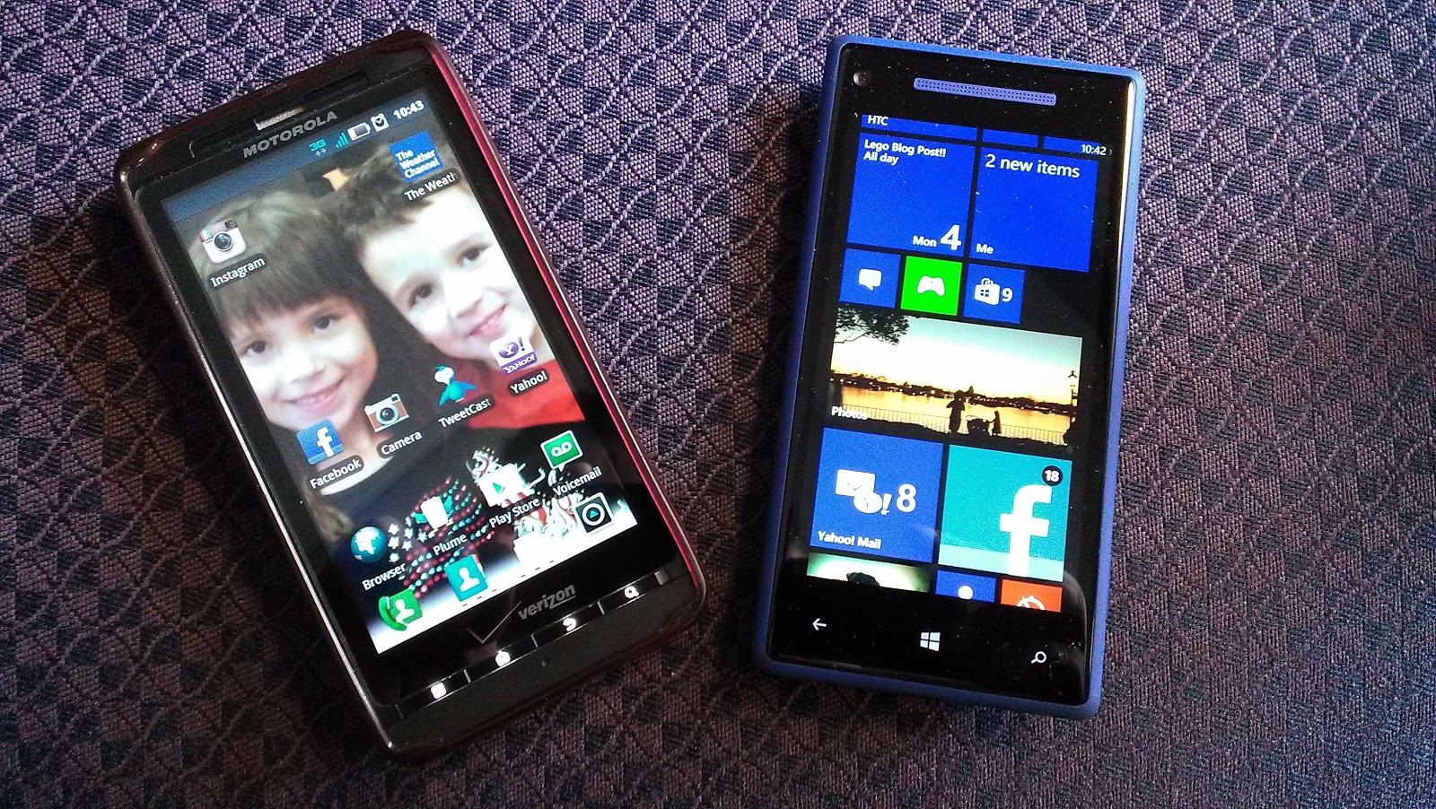 Gust Gab: crisp, shiny ** Windows 8 ** Phone from Verizon