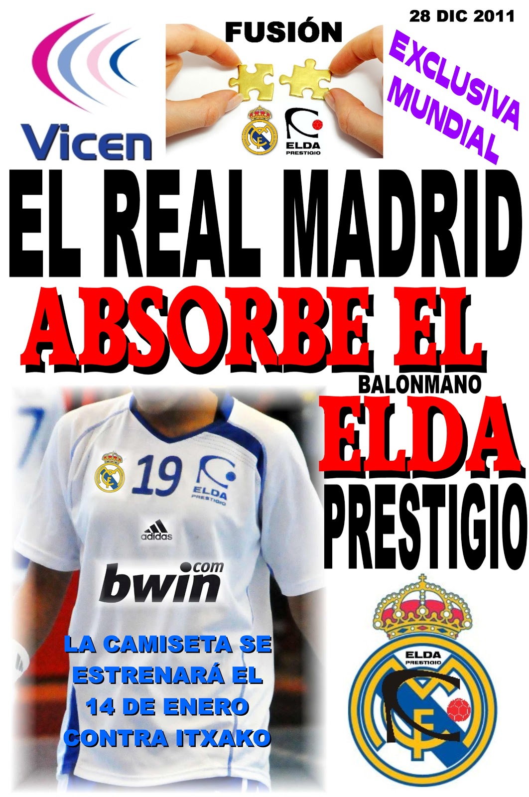Lo + Balonmano - EL REAL MADRID SE FUSIONA CON EL ELDA PRESTIGIO ... Lo + Balonmano - EL REAL MADRID SE FUSIONA CON EL ELDA PRESTIGIO ...