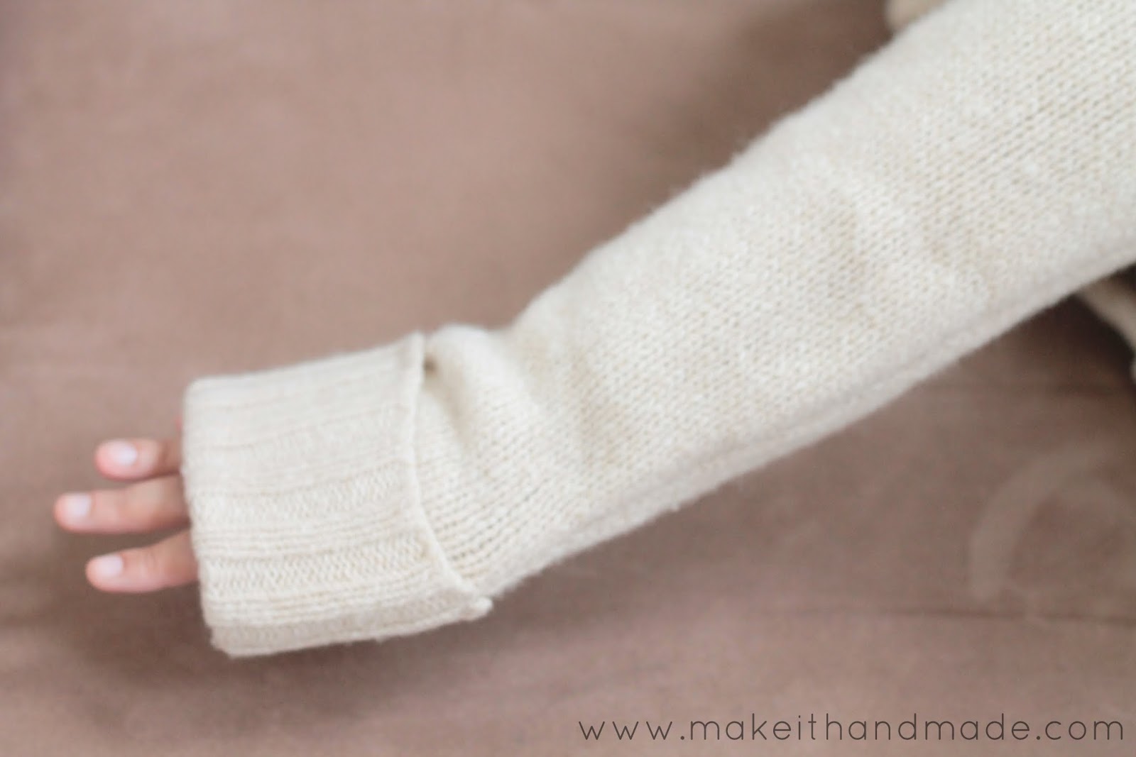 Make It Handmade: Easy Fingerless Gloves from a Sweater