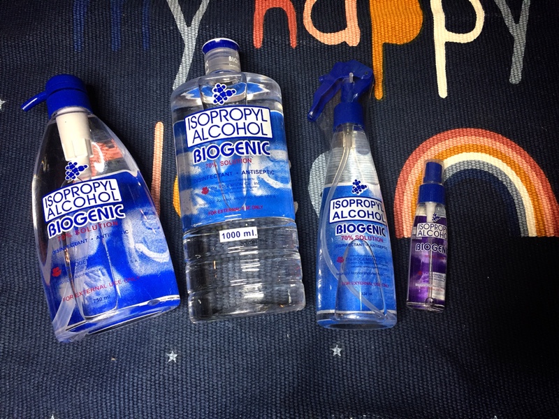 Have Germ Free Rainy Days with Biogenic Alcohol - Rochelle Rivera